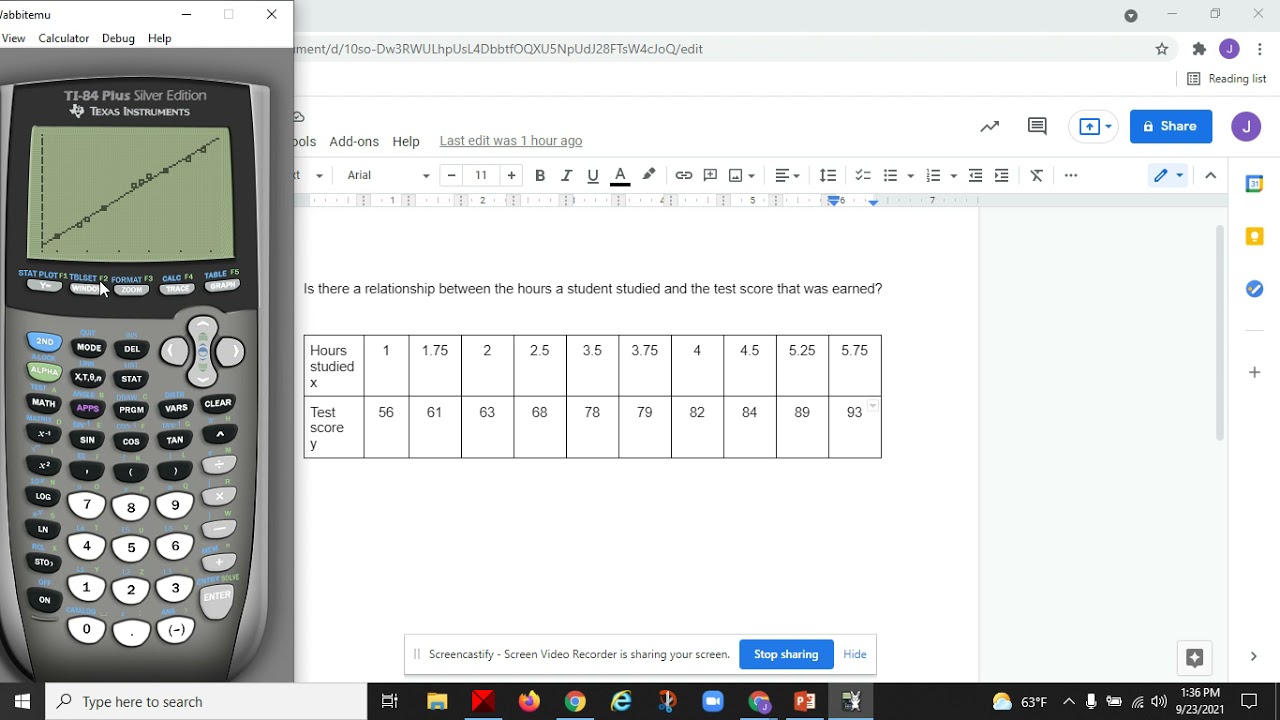 Lesson 5.1 Video 1 Scatterplot Example