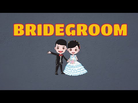 What Does BRIDEGROOM Means || Meanings And Definitions With Example in ENGLISH