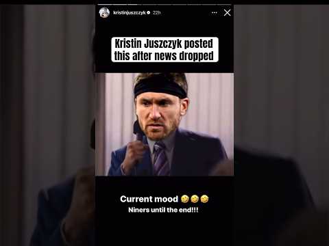 Kristin Juszczyk posted this after Kyle & 49ers agreed to restructure 😂