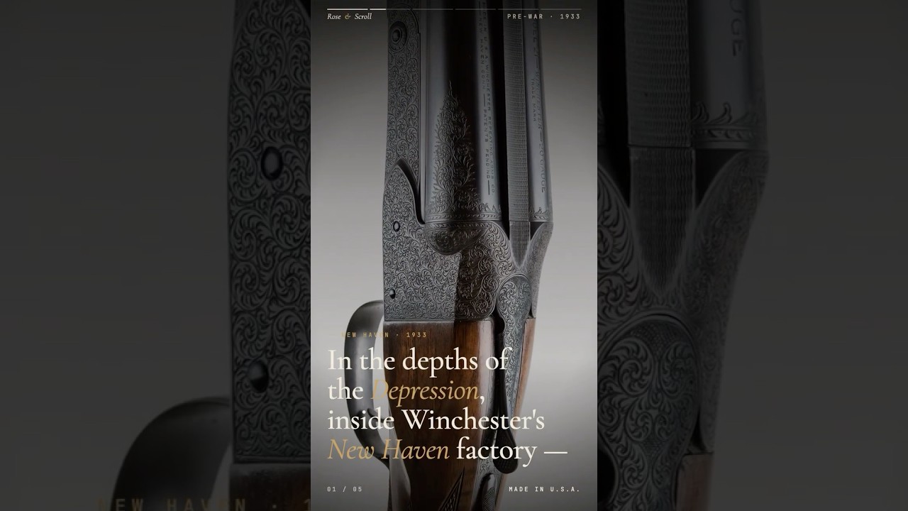 The 1933 Winchester Model 21: America’s Modern Double Gun Emerges