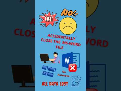 Recover Unsaved Word File
