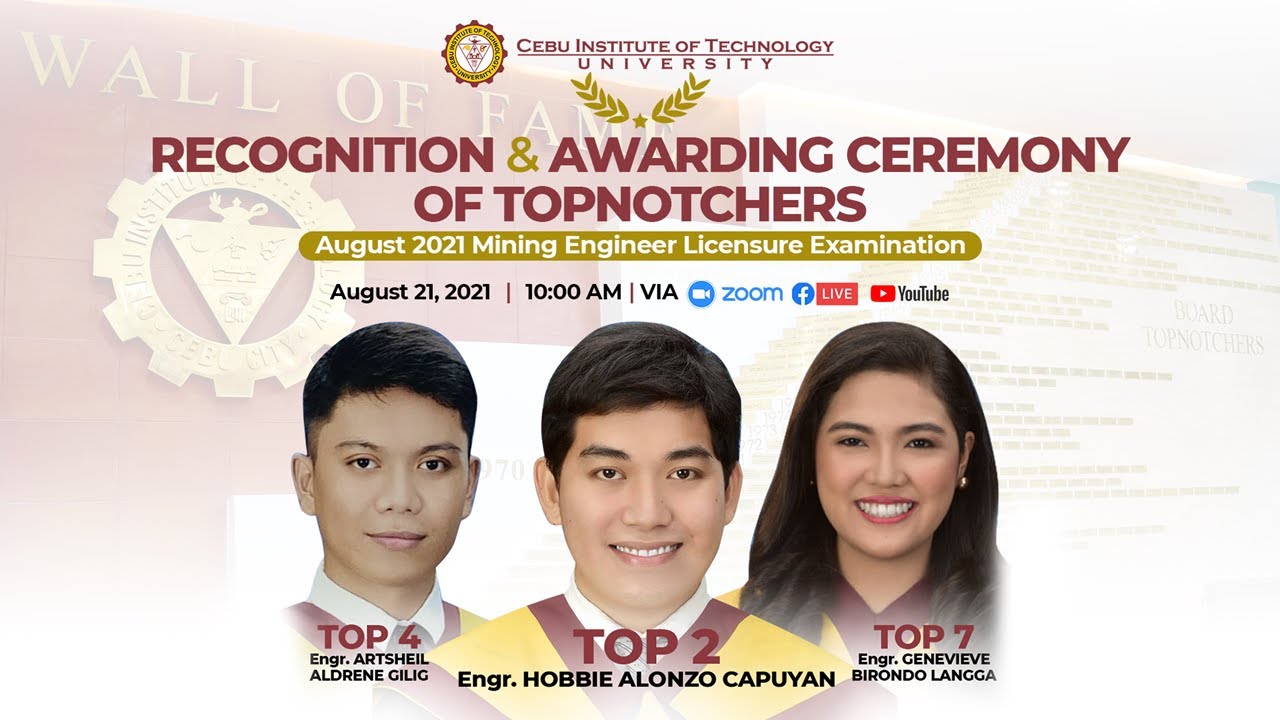 CIT University holds First-ever Virtual Recognition and Awarding of Topnotchers