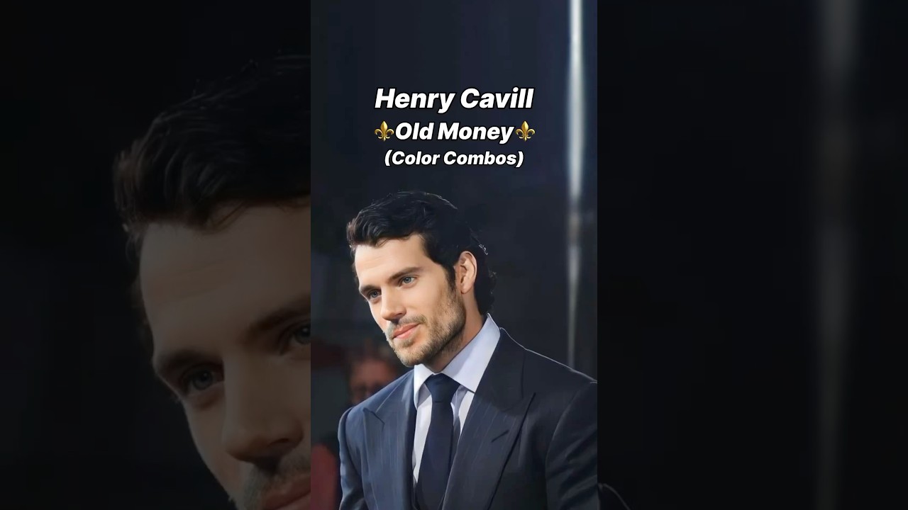 Henry Cavill’s style is pure old money elegance. Master his color combos. ⚡️