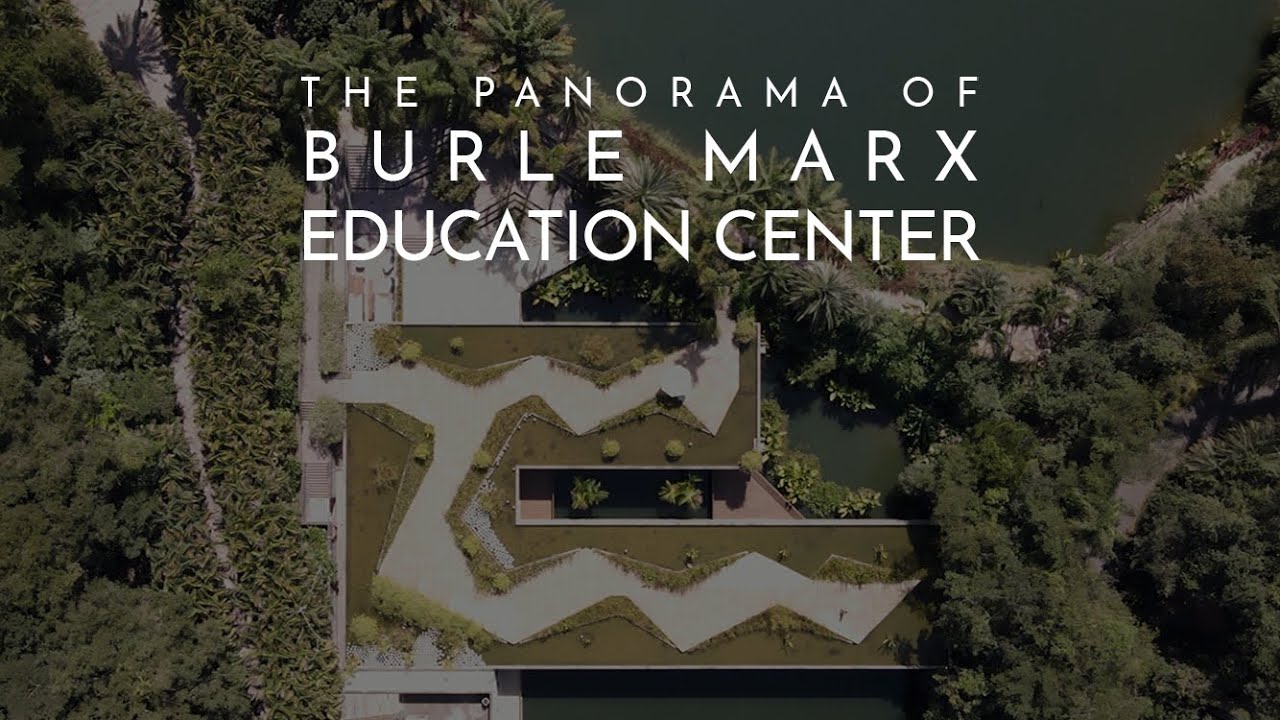 The strong integration between architecture and landscaping