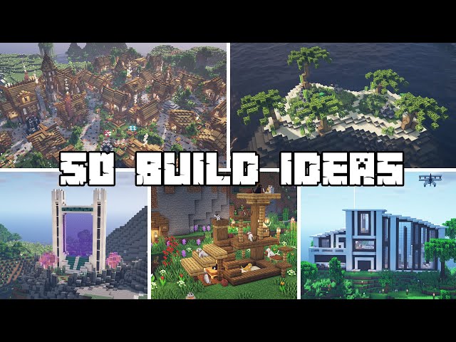 5 best building ideas for Minecraft beginners