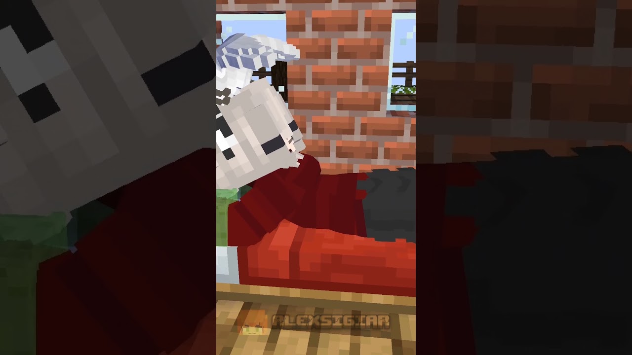 Cow Girl of slime In Stuck - minecraft animation #shorts