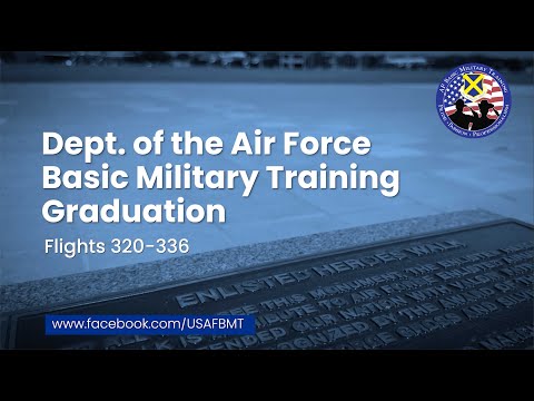 Department of the Air Force BMT Graduation Ceremony - Flights 320-336- April 24, 2025