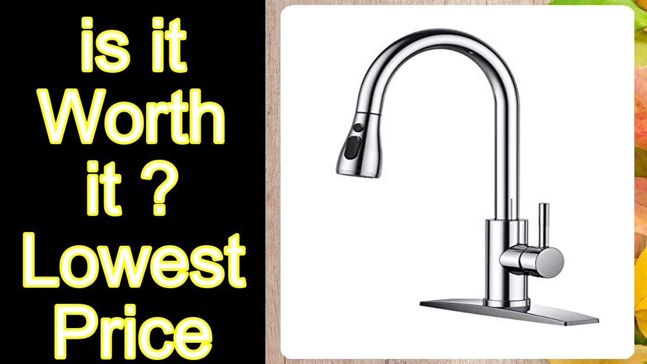 Review FORIOUS Kitchen Faucets with Pull Down Sprayer!! Important Information