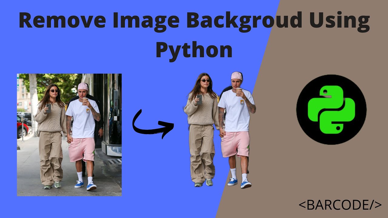Python Project : Remove background From Image using Python.  #removebackground #pythonprogramming