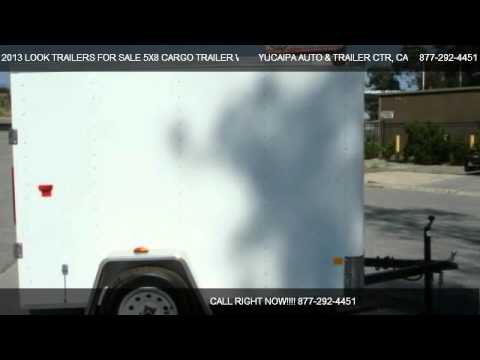 2013 LOOK TRAILERS FOR SALE 5X8 CARGO TRAILER W/CARGO DOOR - for sale in REDLANDS, CA 92373