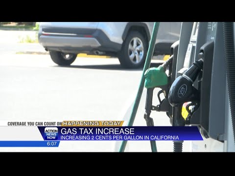California gas tax goes into effect today