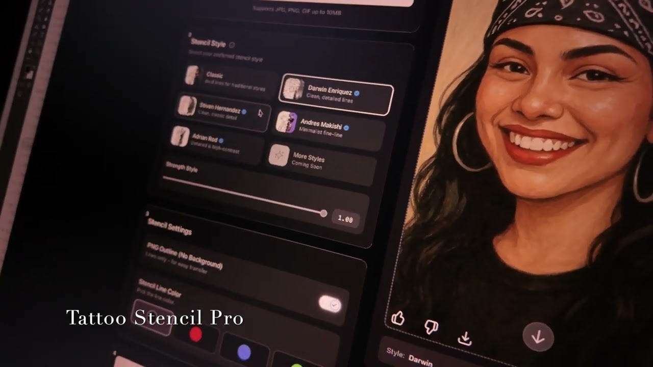 tattoo stencil pro , so far best tattoo stencil tool.