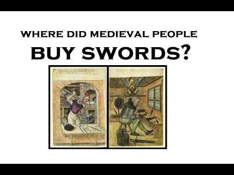 Medieval Swords - Where Did People Buy Them? Part 2