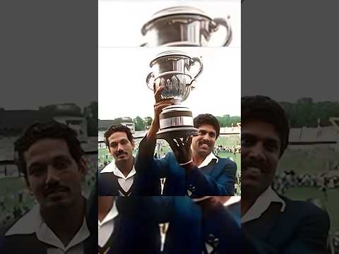 cricket history iconic moments🥵#cricket #worldcup #viral #1983