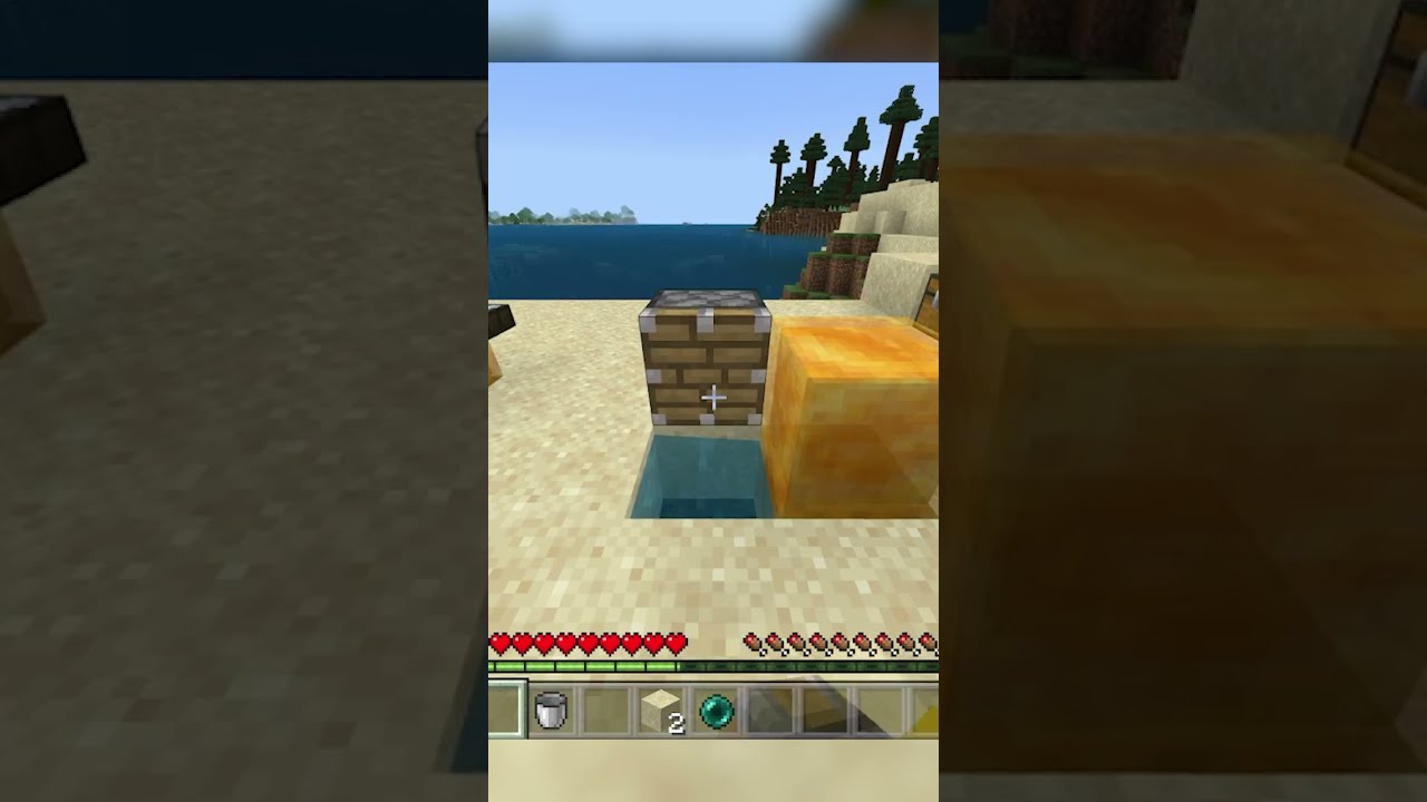 EASY Ender Pearl Stasis Chamber [Bedrock 1.19] #shorts