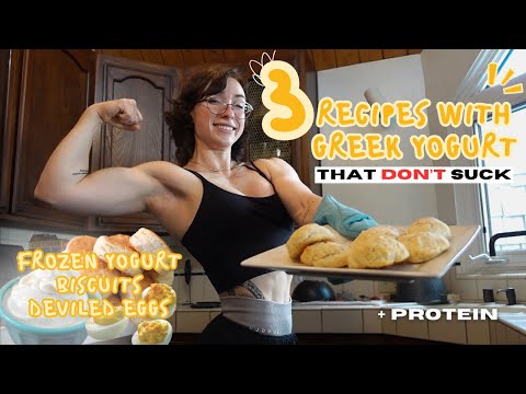 3 recipes with Greek yogurt (that DON'T suck) | froyo, biscuits, eggs