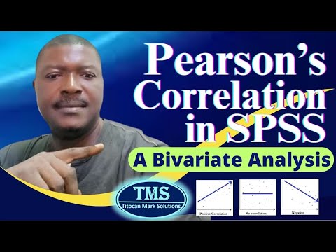 Pearson's Correlation in SPSS (A Bivariate Analysis)