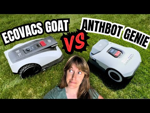 The Best Robot Lawn Mower? Anthbot Genie vs Ecovacs Goat 1000: Surprising Real Lawn Test Results
