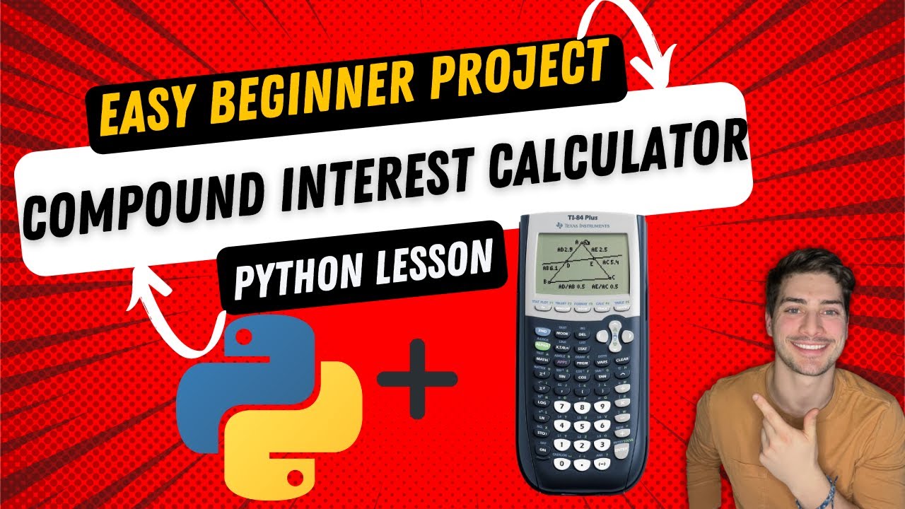Python Beginner Projects  - Compound Interest Calculator Function - Practice Programs Episode 1
