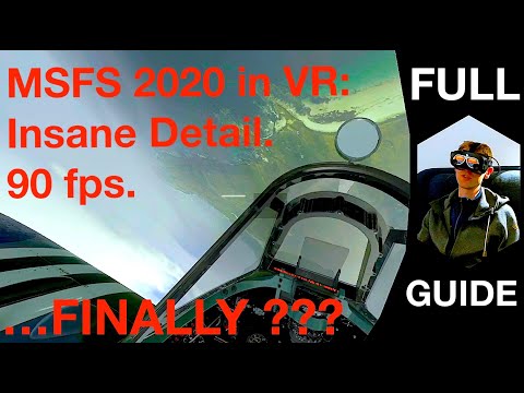 VR Settings in MSFS and OpenXR Toolkit Settings after having installed SU10 - General ...