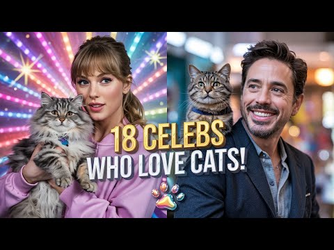 18 Celebrities Who Secretly Love Cats (You’ll Be Surprised!)
