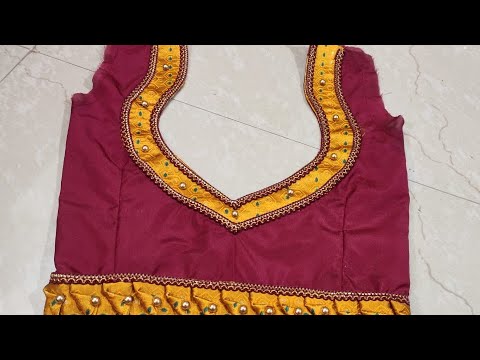 Latest blouse design || back neck blouse design 2021 ||DM Fashion Sambalpuri girl Odia ||