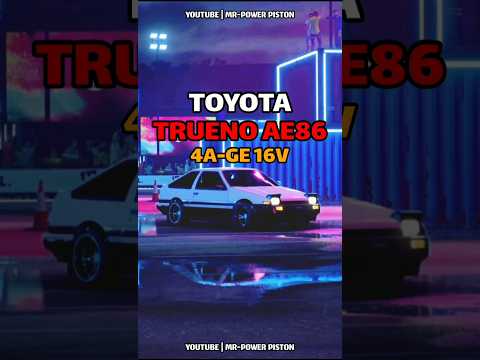 AE86 – the drift legend.#AE86 #ToyotaTrueno#InitialD#JDM #DriftKing #Hachiroku#ClassicToyota#JDMIcon
