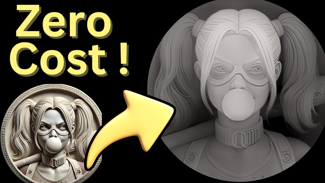 👍 Master High Detail Depth Maps for Laser Engraving CNC & 3D Printing ...