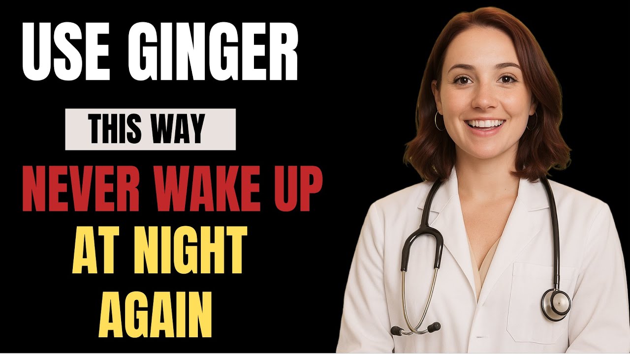 Can’t Sleep Through the Night Use Ginger This Way for Deep Rest in 3 Nights!