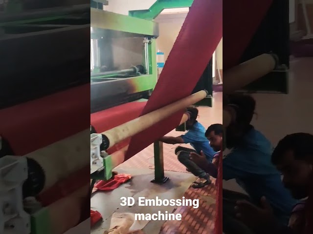 Textiles Fabric Embossing Machines - Fabric Emboss Machine Manufacturer from Surat