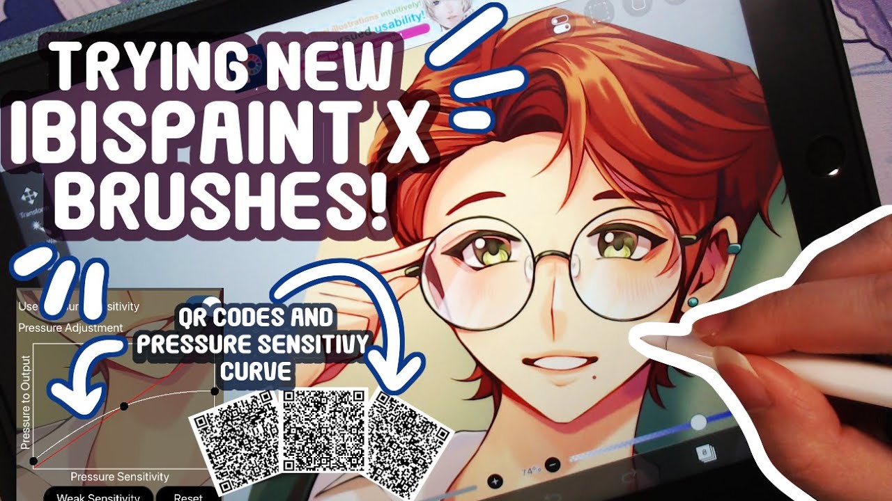 Made some IBISPAINT X Brushes!  :D Let's try them out!