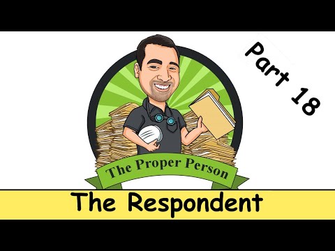 High Conflict Child Custody: The Respondent, Part 18