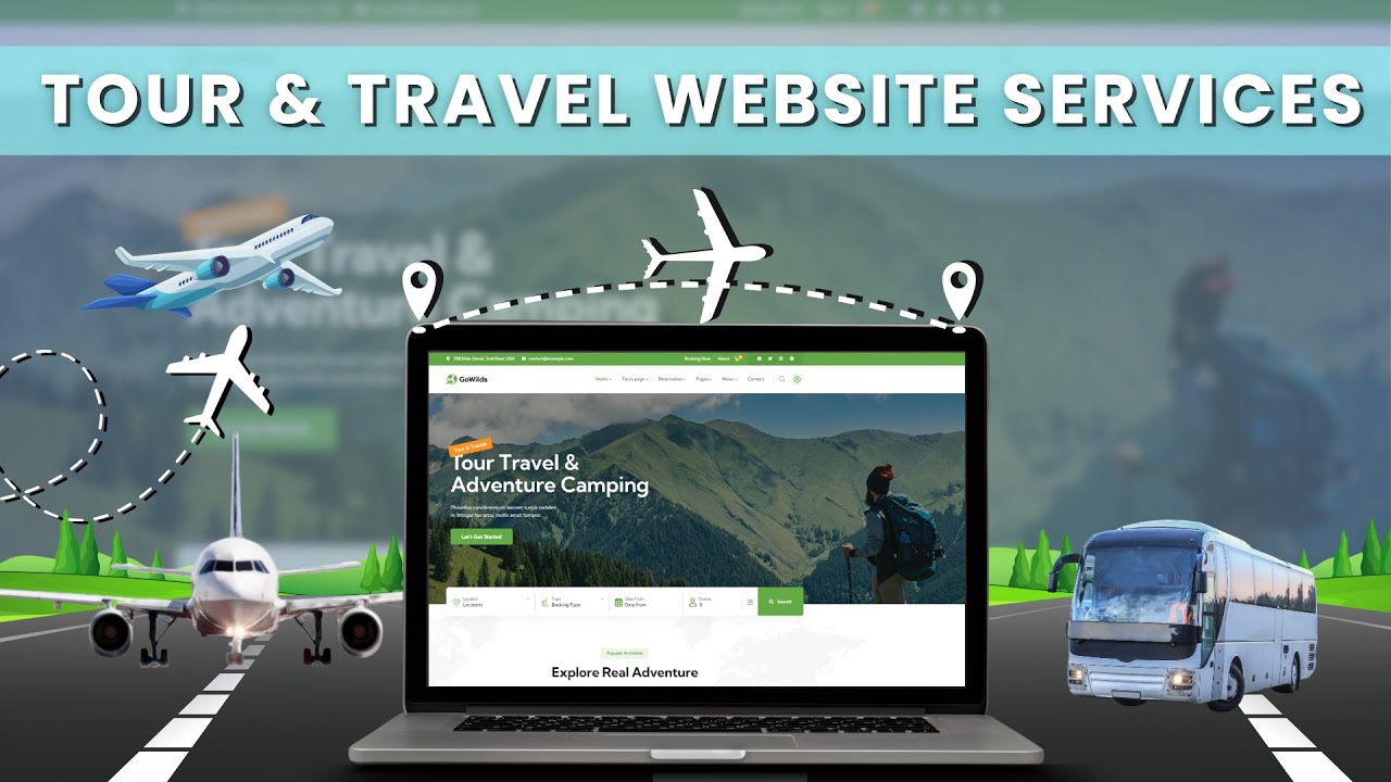 Tour & Travel Website Development and Services l Rai Tech Corporation l Web Development