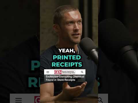 How Printed Receipts Could Destroy Your Hormones | Andrew Huberman
