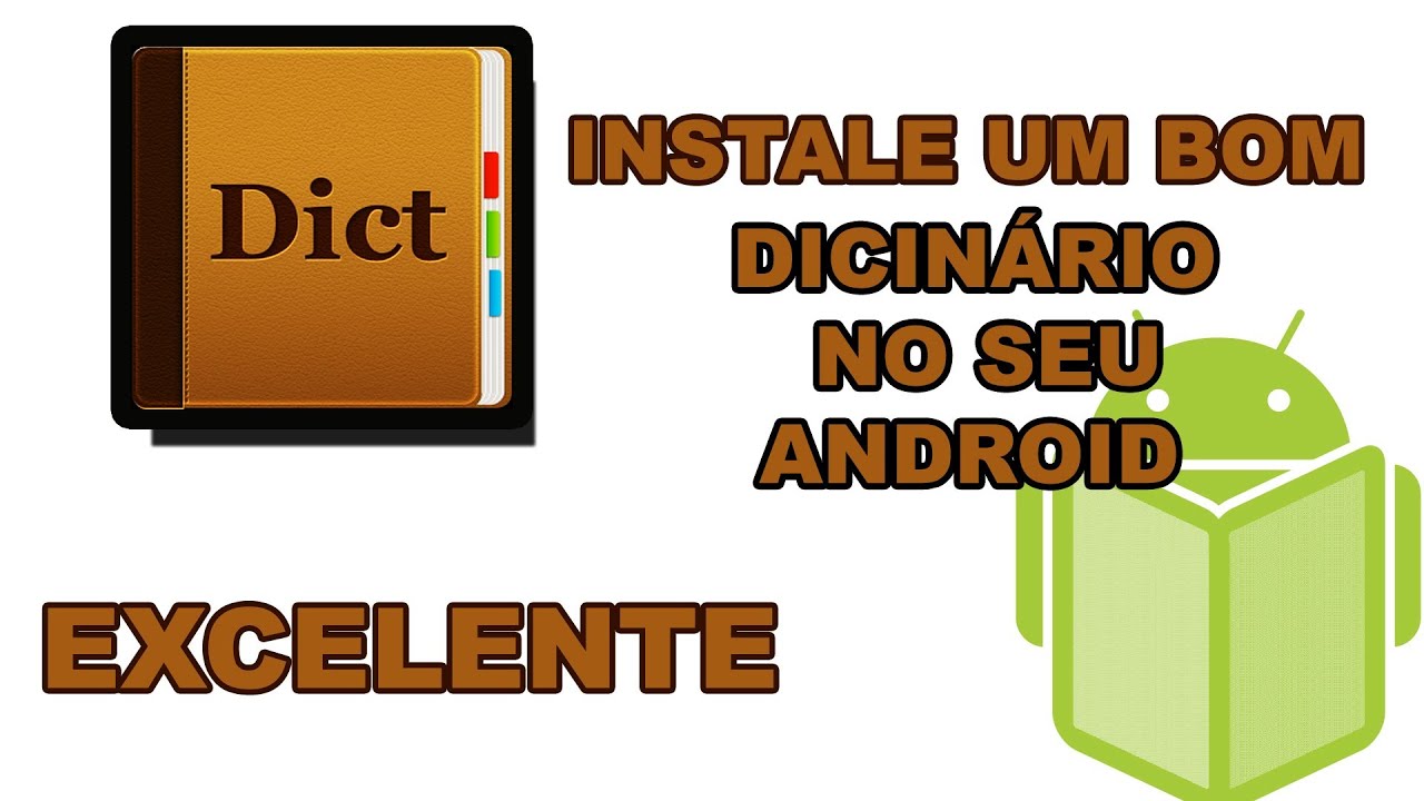 Instale um Excelente Dicionário Português no seu Android -  Gratuito - 2024