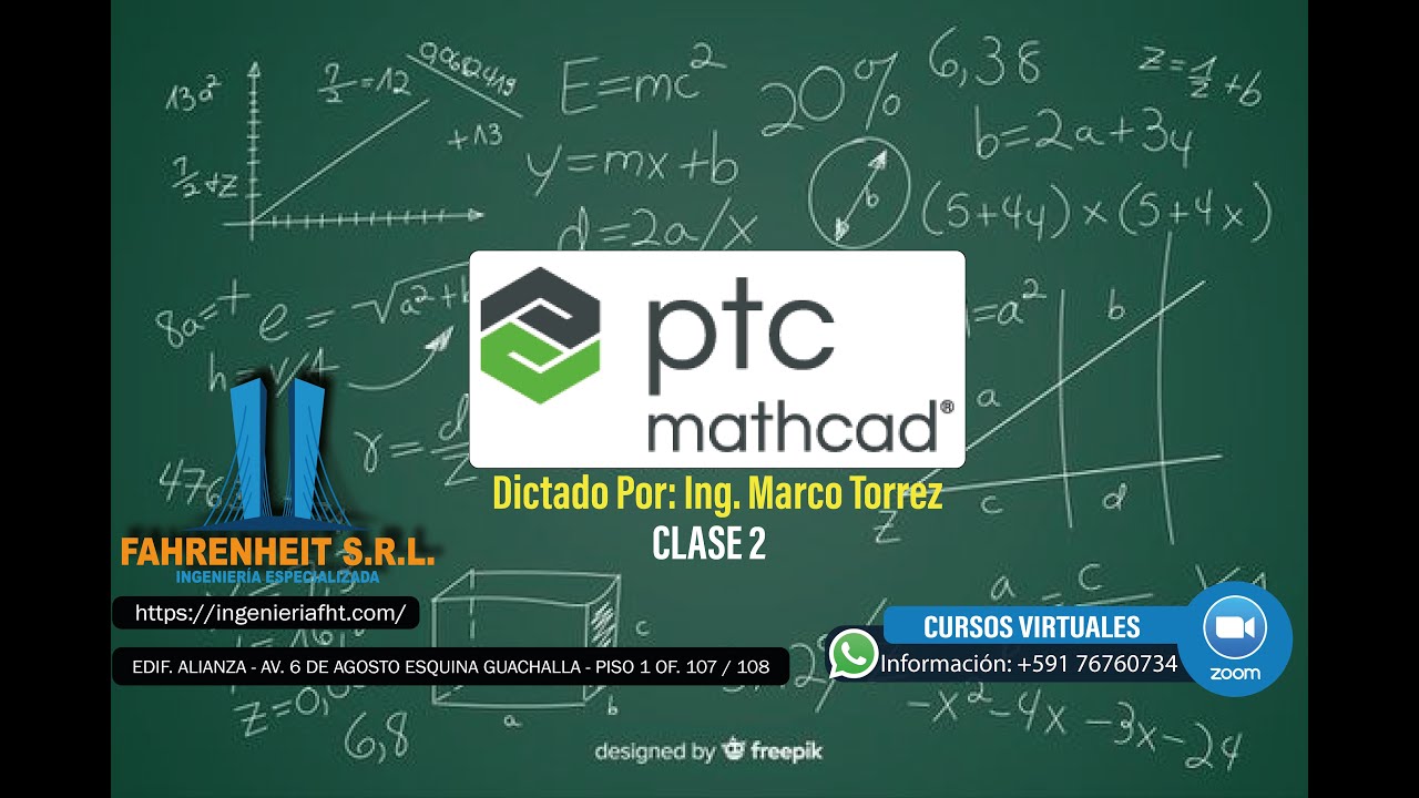PTC MATHCAD - Básico - Intermedio (PARTE 1)