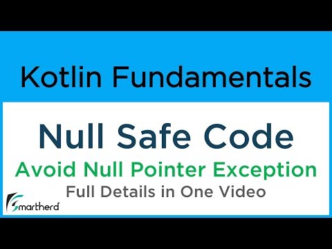 Learn Kotlin Null Safe Operators Safe Call with Let Elvis Non null operator Kotlin Tutorials 12 ...