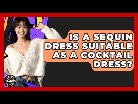 Is A Sequin Dress Suitable As A Cocktail Dress? - Designer Brands Spotlight