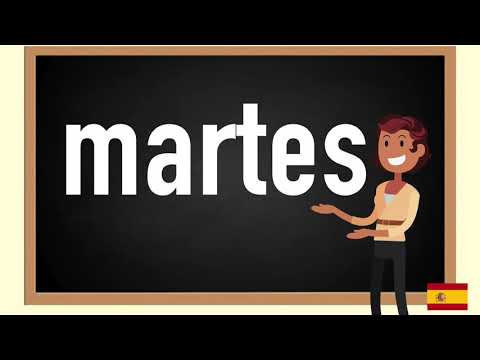 How to pronounce martes in Spanish