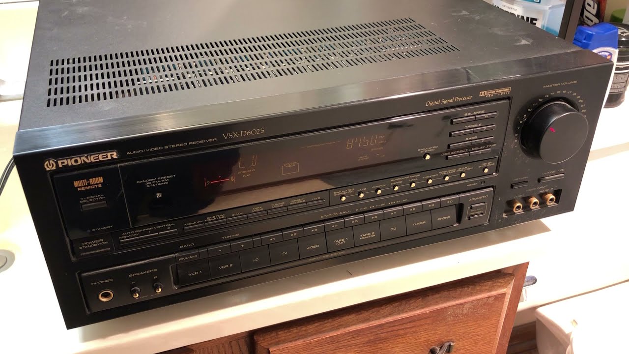 Pioneer VSX-D602S Audio Video Stereo Receiver