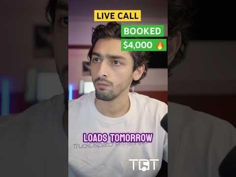 Watch Me BOOK this $4K RGN Load! 🔥 LIVE TRUCK DISPATCHING CALL