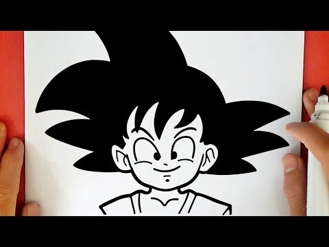 COMO DIBUJAR A GOKU NIÑO