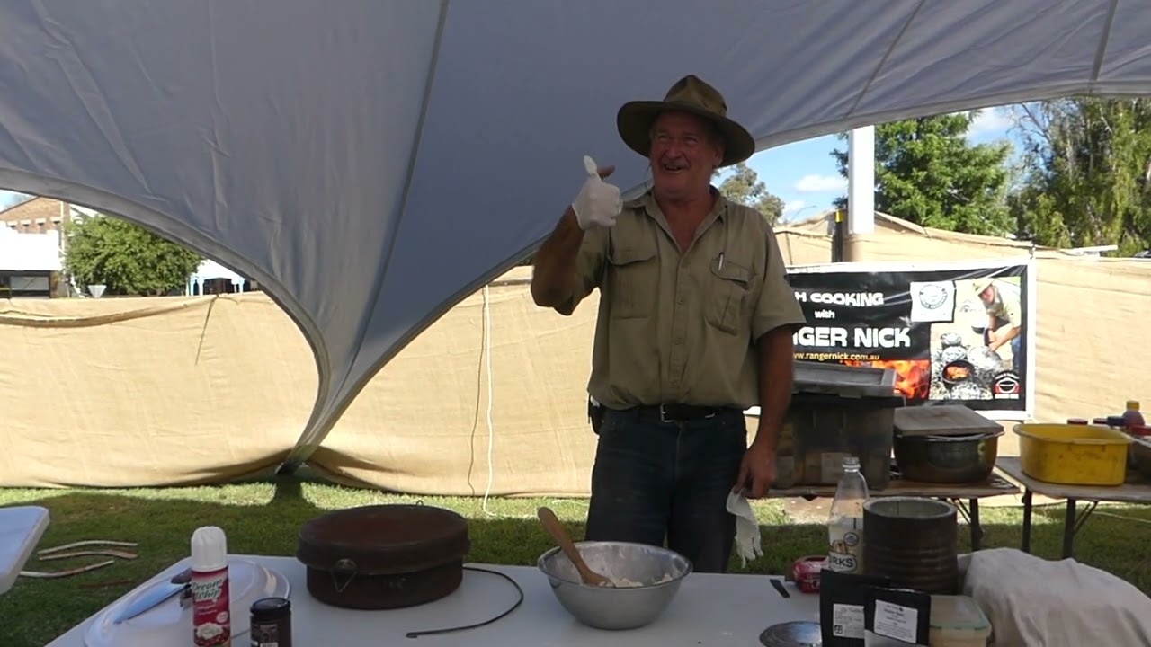 Australian Native Camp Oven Scones by Ranger Nick