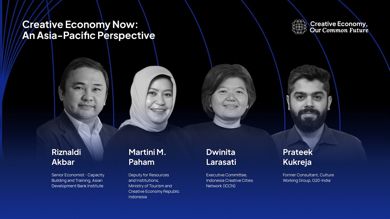 Panel 1: Creative Economy Now: An Asia Pacific Perspective | Road to WCCE 2024