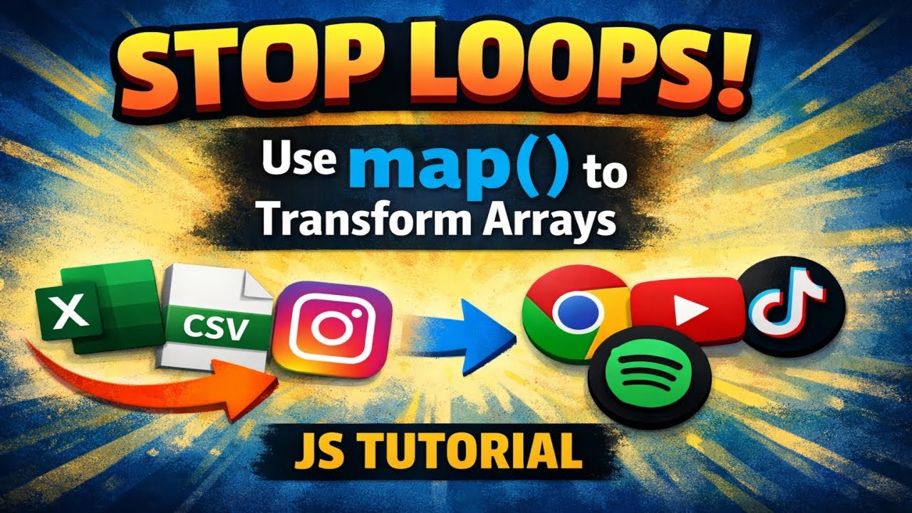 JavaScript `map()`: The ONLY Array Method You Need to Know?