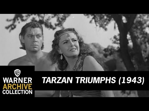 Tarzan Triumphs Movie Scene | Tarzan Feeds Nazis To The Pirana | Warner Bros. Classics