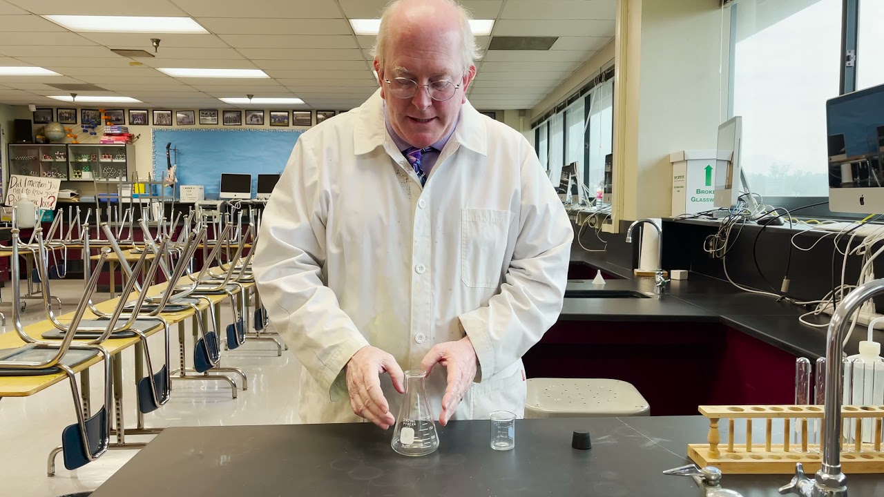 Using an Erlenmeyer Flask