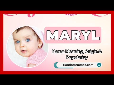Maryl - Baby Girl Name Meaning, Origin & Popularity - RandomNames.com