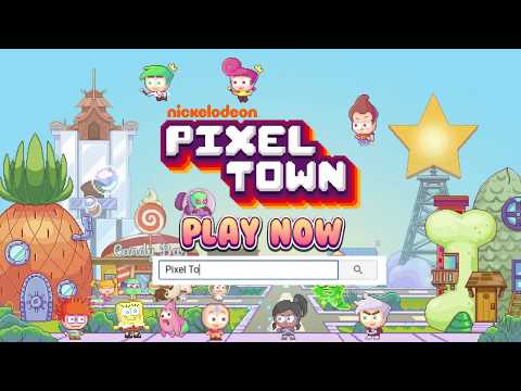 What are the features of the ‘Nickelodeon Pixel Town’ city building ...
