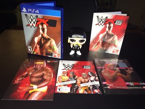 WWE 2K15 Hulkamania Edition PS4 Unboxing